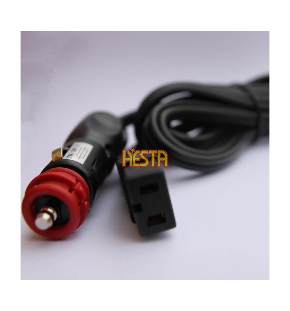 12V / 24V power cable for refrigerator Waeco CDF CF CCF 18 - Straight Plug