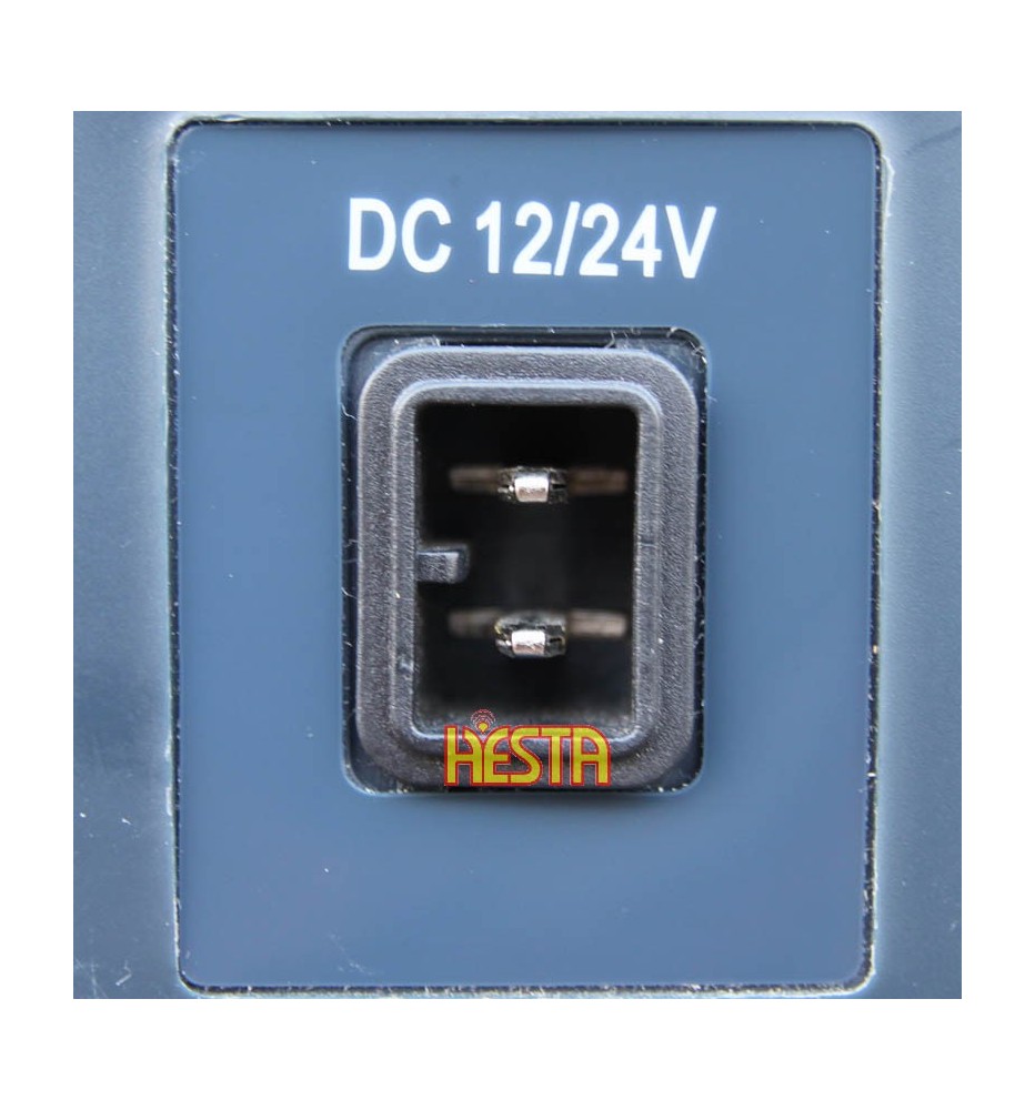 12V / 24V DC Anschlusskabel für Ezetil Kühlbox EZC - Winkelstecker