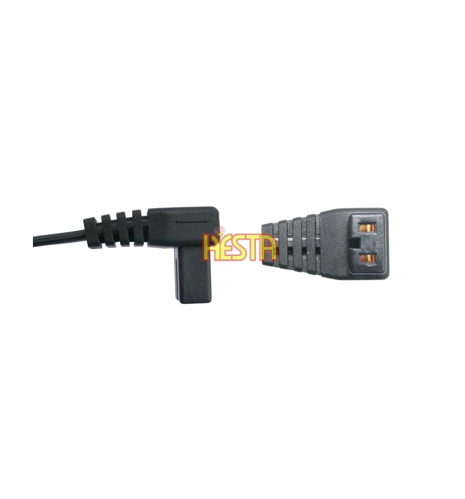 12V / 24V DC power cable for Ezetil portable refrigerator - angle plug