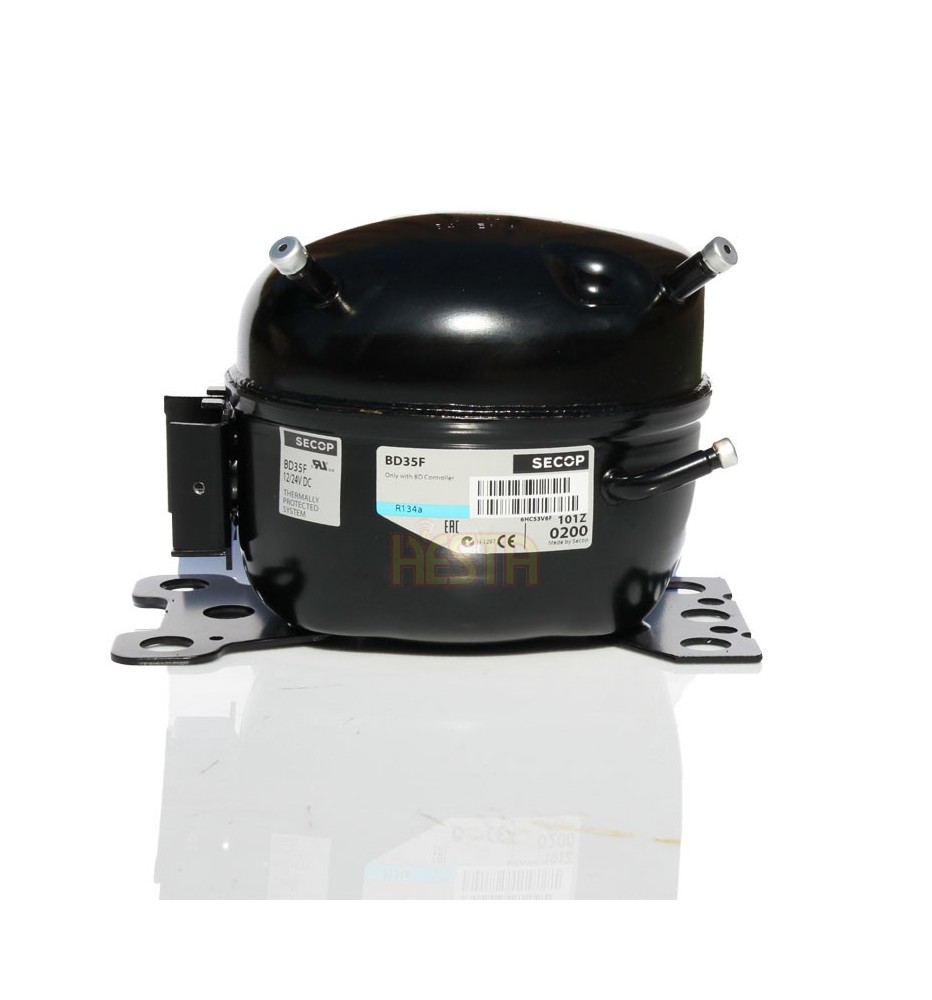 Danfoss Secop BD35F compresseur 101Z0200 pour réfrigérateur mobile 12 / 24V DC (R134a)