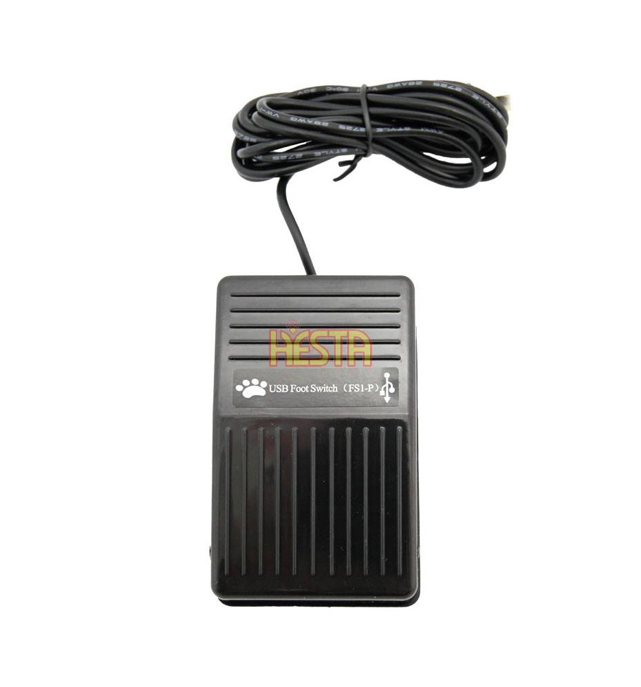 FS-1 USB Single Foot Switch Pedal – plastic