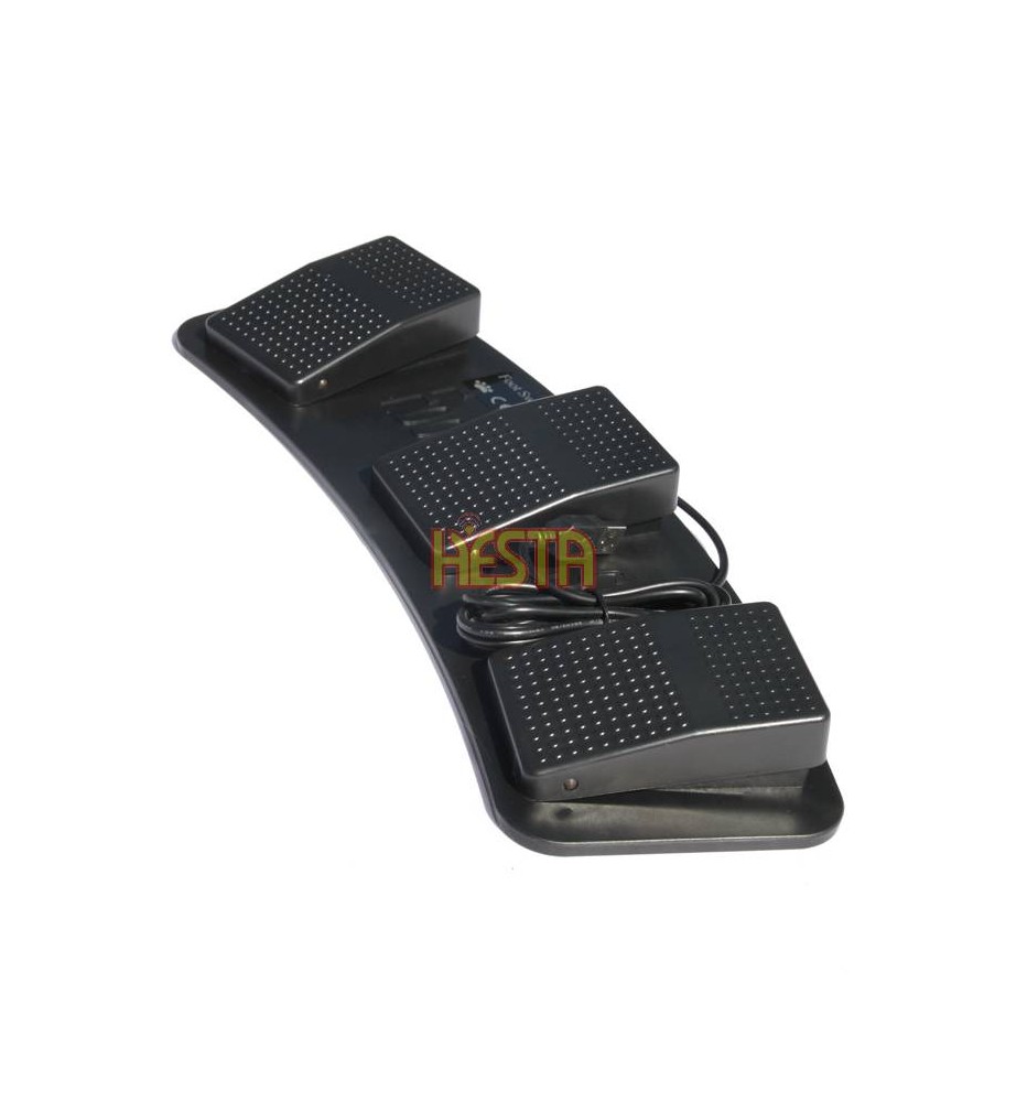 FS-3 USB Triple Foot Switch Pedal - Plastic