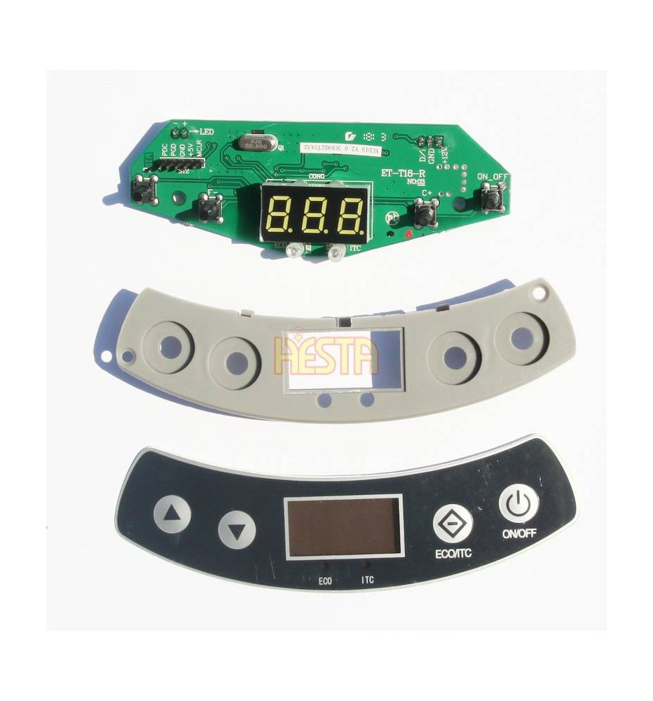 Electronic panel, display board, temperature control for fridge INDEL B ...
