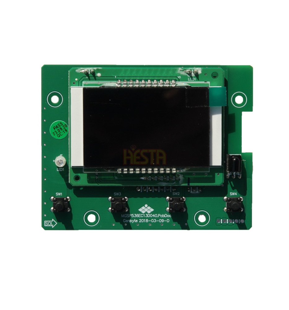 Electronics with panel for Dometic SPX 1200 rear wall air conditioner