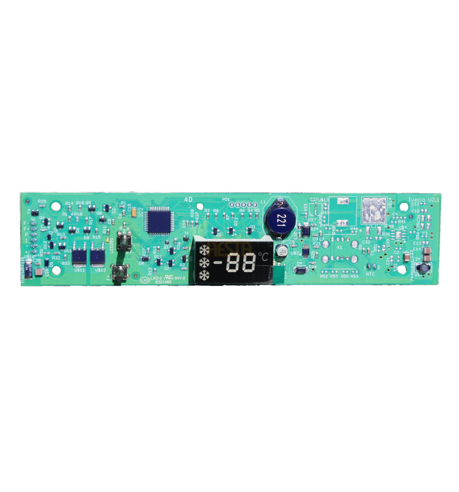 Electronic panel, board for setting temperature control for fridge Iveco