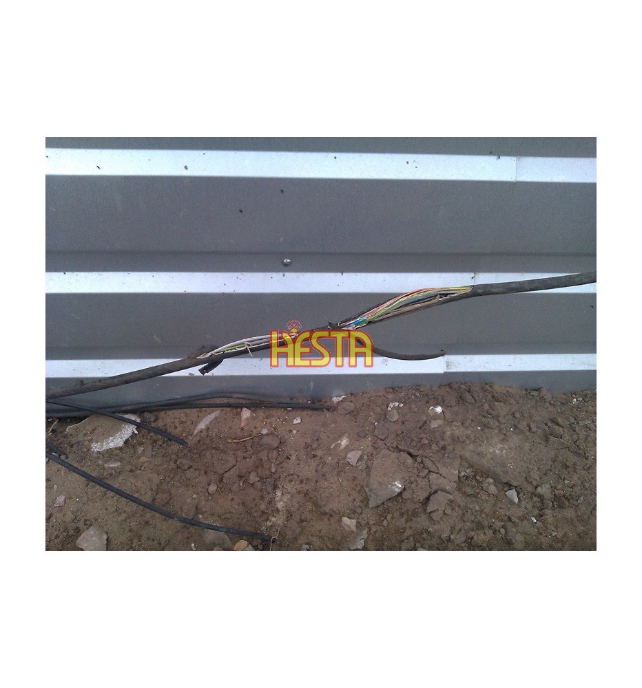 Searching for damaged cables, wires location in the ground and ...